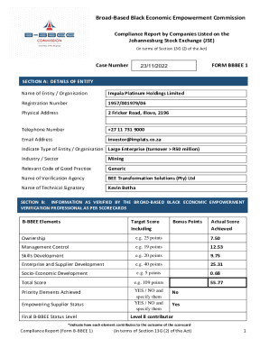 Fillable Online Impala Platinum : Implats -no change statement and B ...
