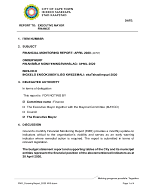 Fillable Online DUTIES AND RESPONSIBILITIES OF THE MAYOR, DEPUTY ...