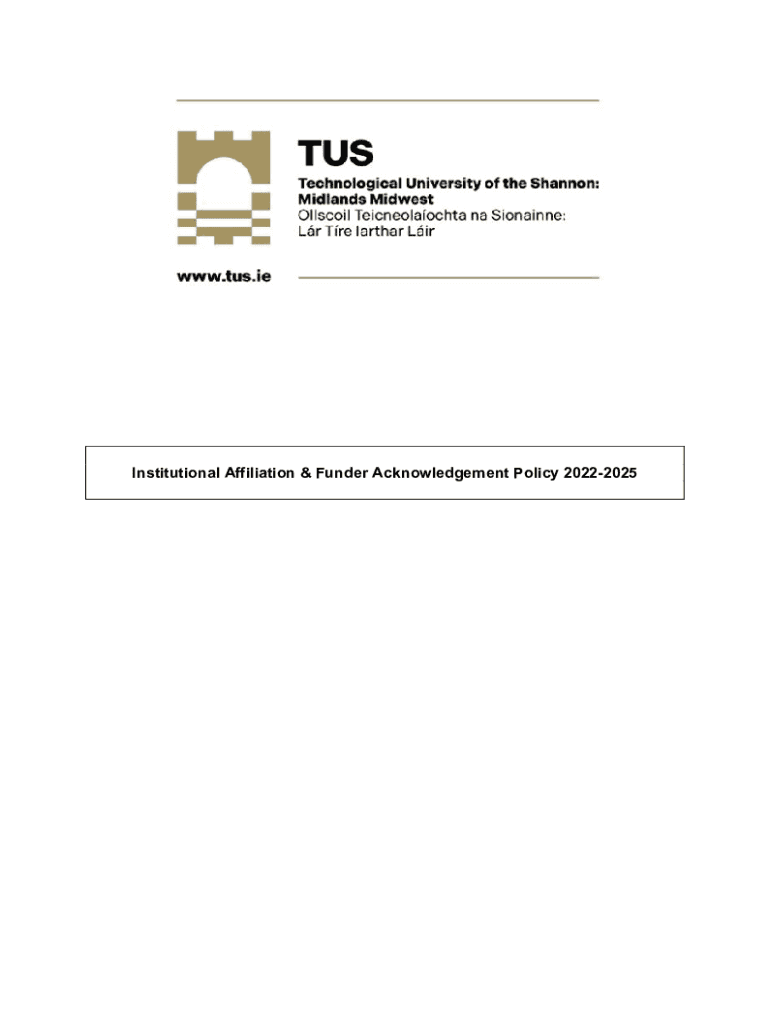 Fillable Online Which institutional affiliation should you list on a ...