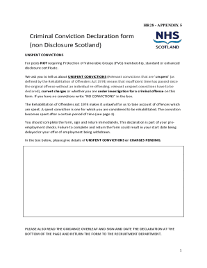 Fillable Online FAQDisclosure Scotland and Self-Declaration forms Fax ...