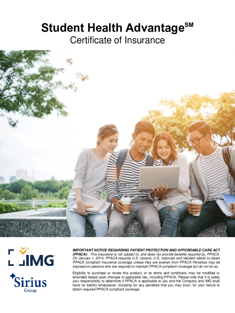 Fillable Online Student Health Plans and the Affordable Care Act - CMS ...