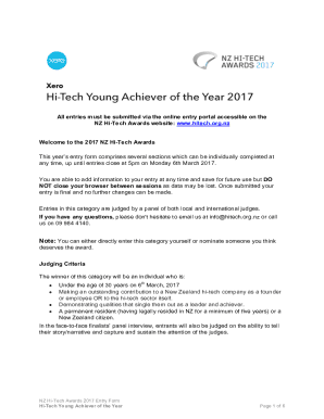 Fillable Online All entries must be submitted via the online entry ...