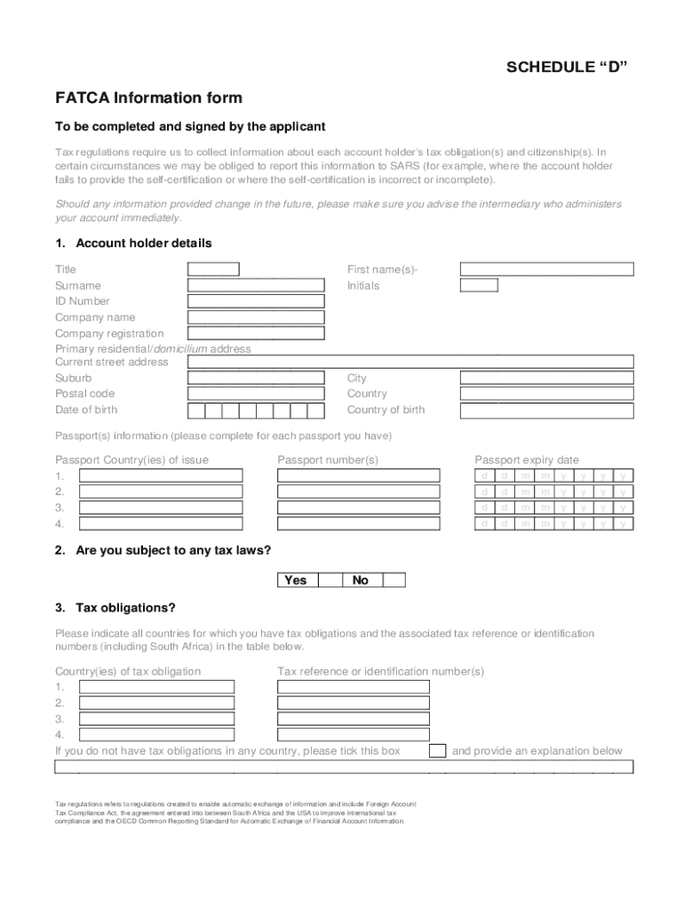 Fillable Online Explanation of documents we request from you. - (fatca ...