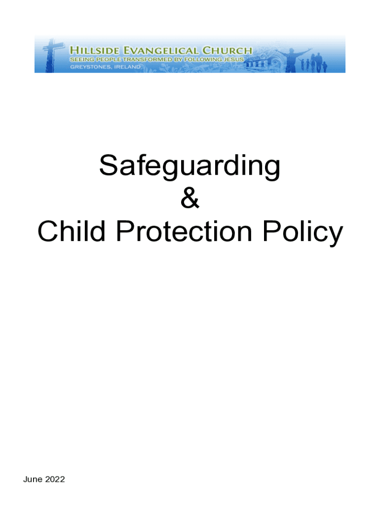 Fillable Online Safeguarding children and child protection - NSPCC ...