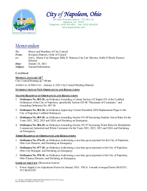 Fillable Online City of Napoleon, Ohio - Napoleon Ohio Fileshare Fax ...