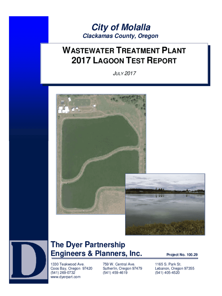 Fillable Online Recycled Water Use Plan - City of Molalla Fax Email Print - pdfFiller