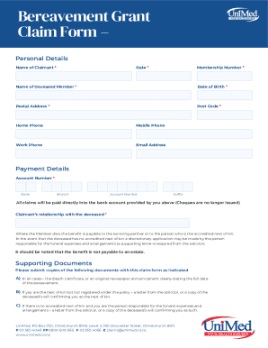 Fillable Online DEATH BENEFIT CLAIM FILING INSTRUCTIONS Fax Email Print ...