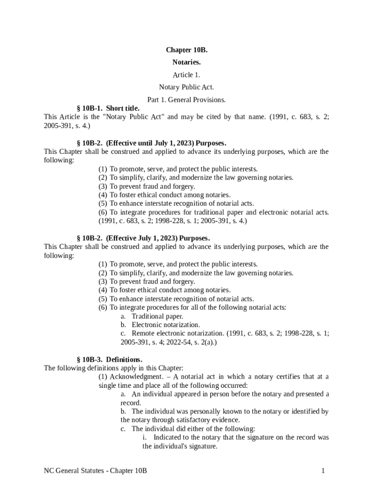 Chapter 48 - Article 3 - North Carolina General Assembly Doc Template ...