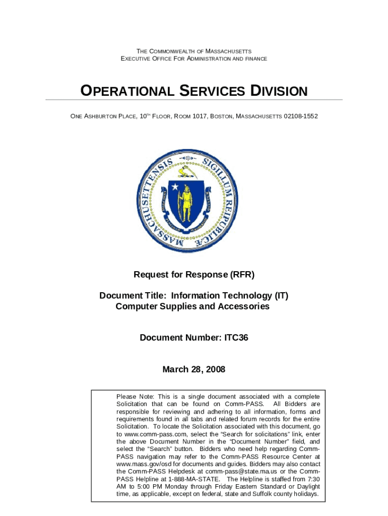Operational Services Division - State Library of Massachusetts Doc ...