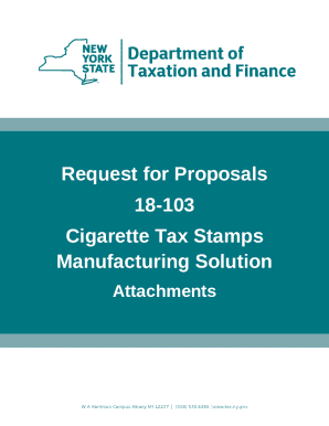 REQUEST FOR PROPOSAL Tax Stamp Printing and Supply ... Doc Template ...