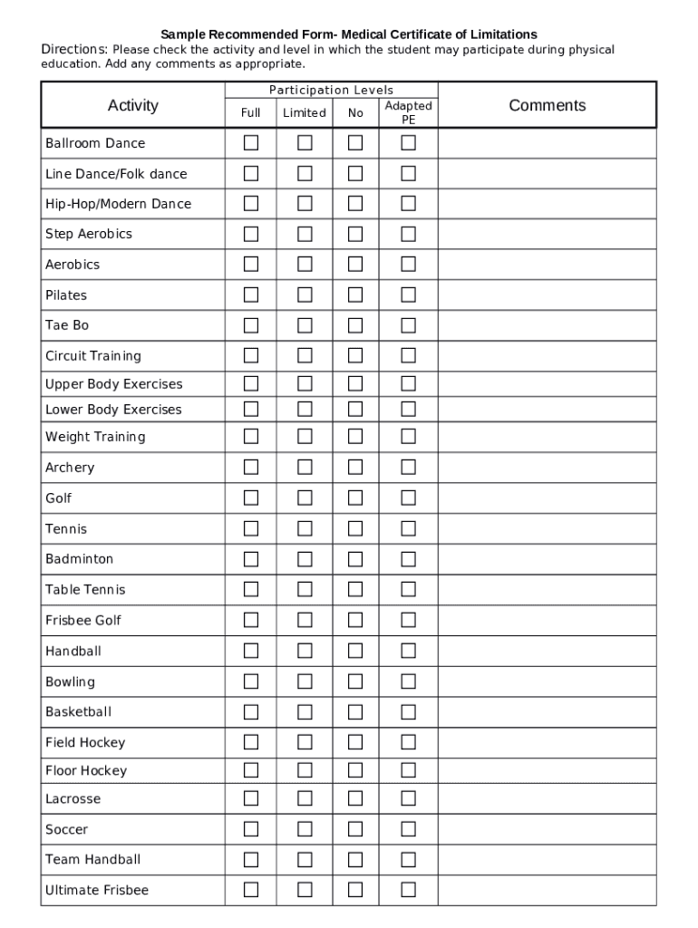 Sample Intramural Medical Ination and Consent to ... Doc Template ...