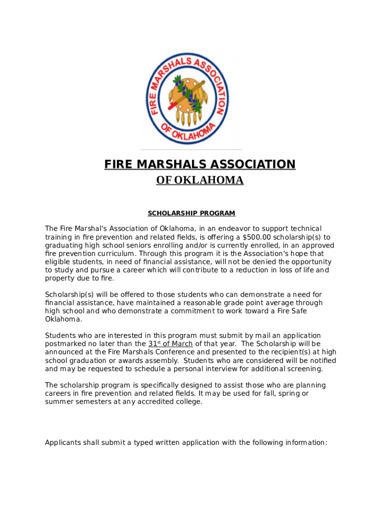 Office of the State Fire Marshal - Home - Oklahoma.gov Doc Template ...