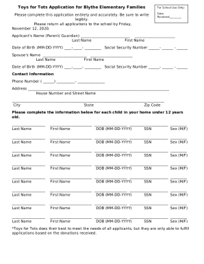 Request a Toy Doc Template | pdfFiller