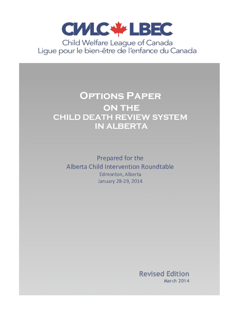 Fillable Online 32 child deaths in Alberta Children's Services care Fax ...