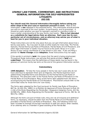 general ination for self-represented litigants - US Case Law Doc Template | pdfFiller