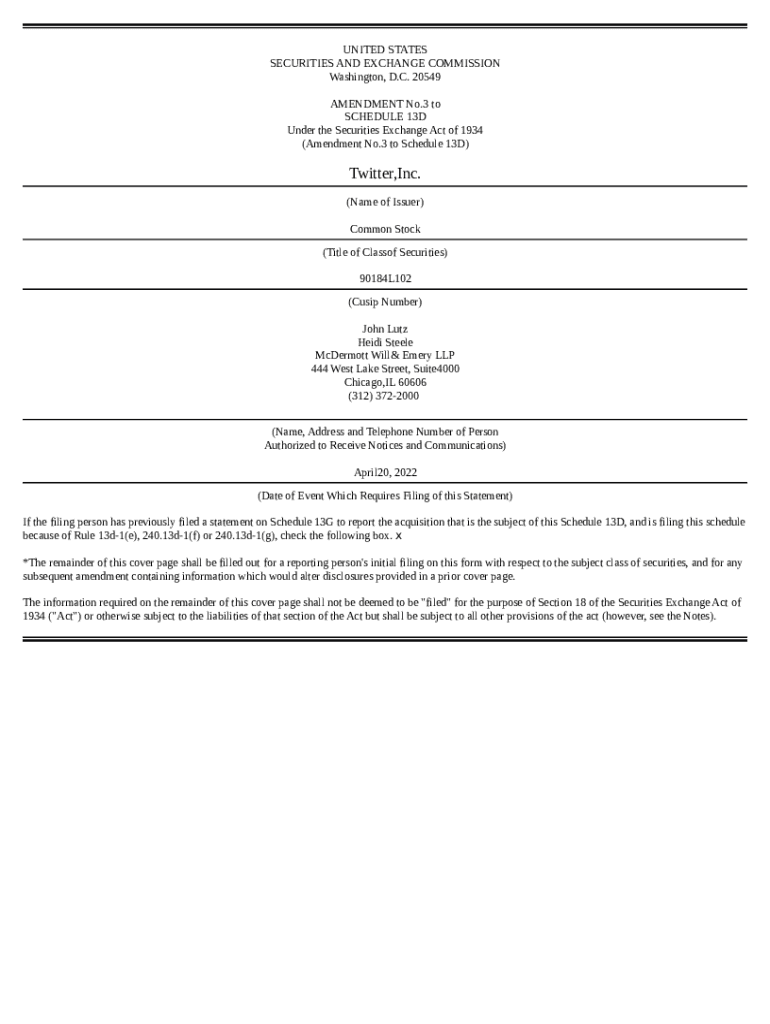 Schedule 13D, and is filing - SEC.gov Doc Template | pdfFiller