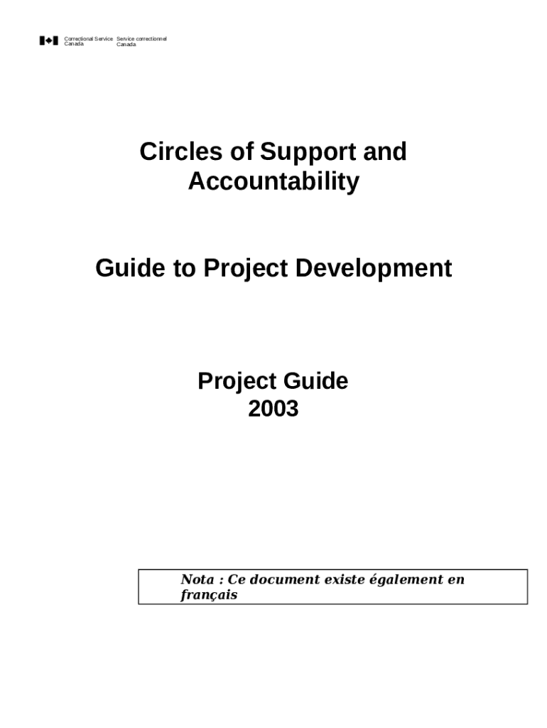 Implementation of Circles of Support and Accountability in the ... Doc Template | pdfFiller