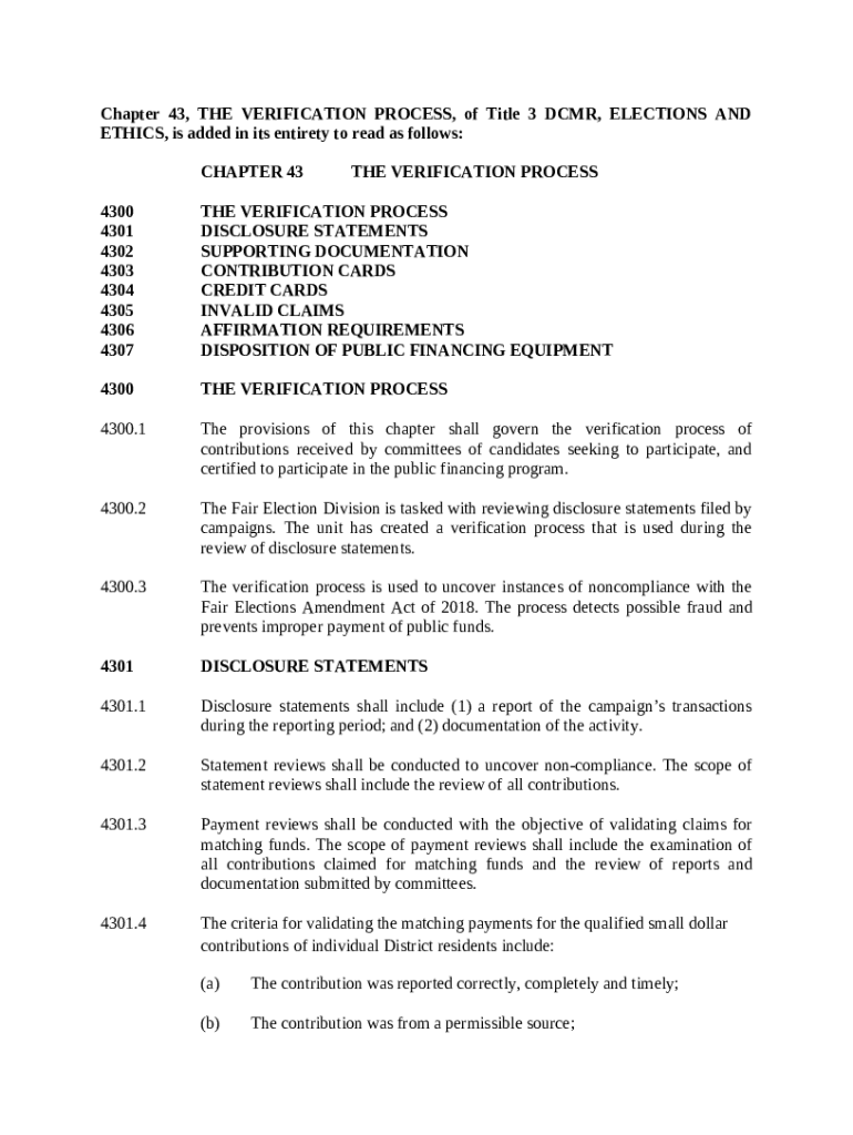 Title 3. ELECTIONS AND ETHICS, D.C. Municipal Regulations - ocf dc Doc ...