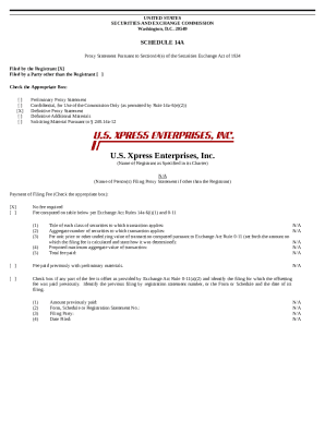 SEC DEF 14A: Definition and Ination for ... Doc Template | pdfFiller