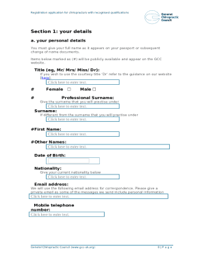Completing Job Application s - Bath Spa University Doc Template | pdfFiller