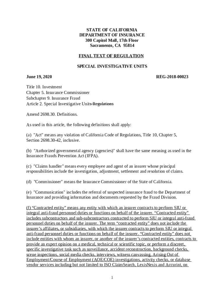 Ricardo Lara - California Department of Insurance - CA.gov Doc Template ...