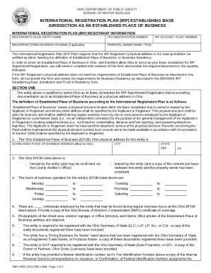 Ohio Bureau of Motor Vehicles - International Registration Plan ...