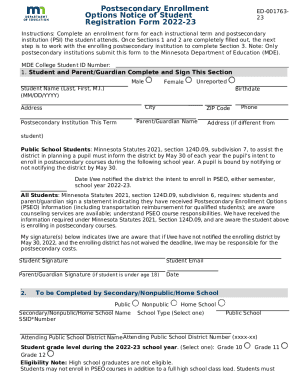 PSEO MN State - Concordia Academy - education mn Doc Template | pdfFiller