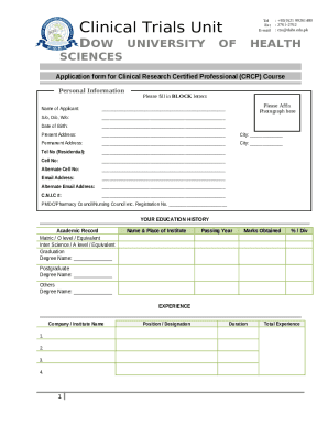 Clinical Trial s - FDA Doc Template | pdfFiller