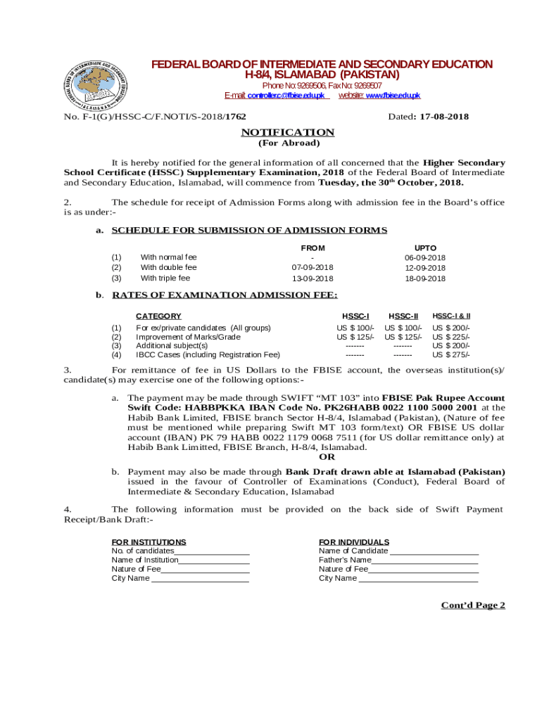 federal board of intermediate and education h-8/4, islamabad ... Doc ...