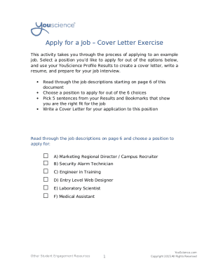 5 Professional Cover Letter Templates Doc Template | pdfFiller