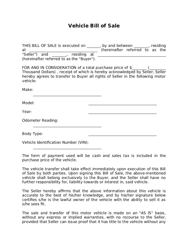 Vehicle Bill of Sale by Owner Sample Document. Vehicle Bill of Sale by ... Vehicle Bill of Sale by Owner Sample Document. Vehicle Bill of Sale by ...