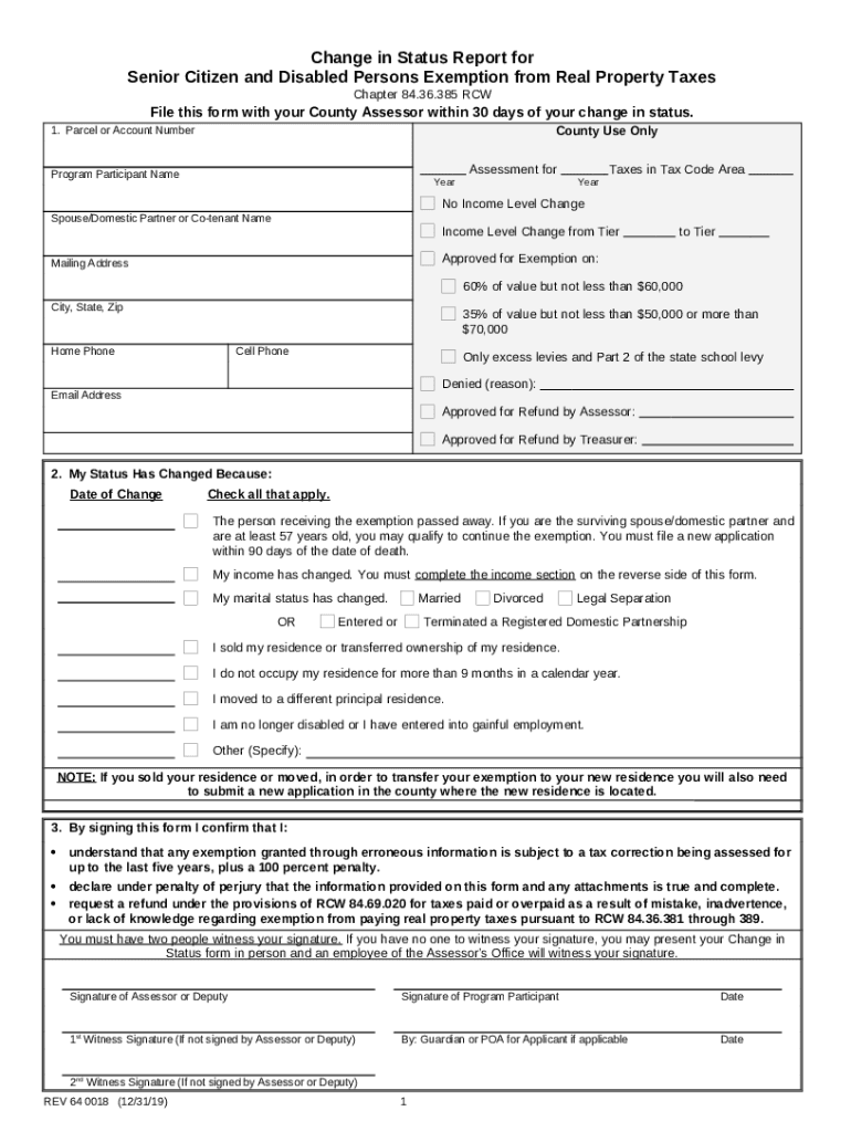 64 0002 - Washington Department of Revenue - propertytax dor wa Doc ...