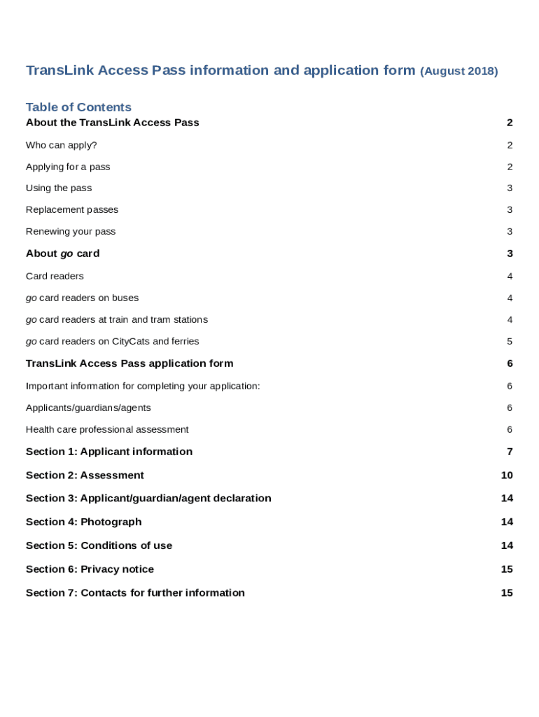 TRANSIT SERVICE GUIDELINES - Vancouver - TransLink Doc Template | pdfFiller