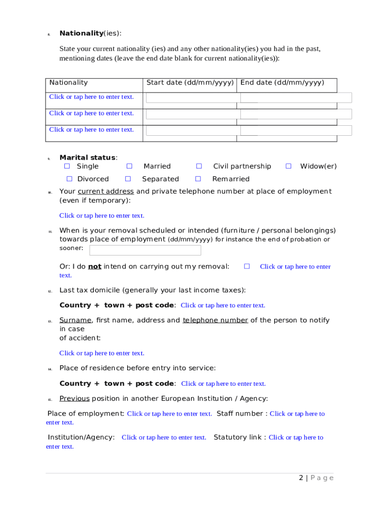 Administrative Compensation Ination Disclosure Doc Template | pdfFiller