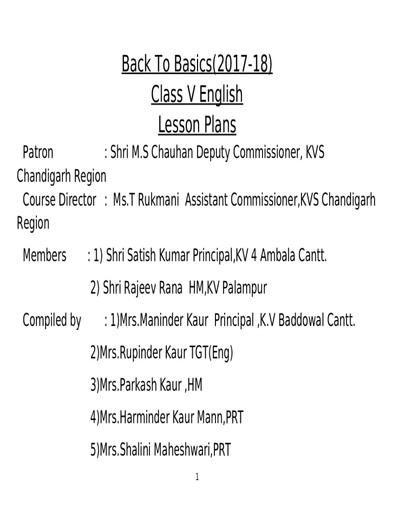 Staff Details - kvs ro chandigarh Doc Template | pdfFiller