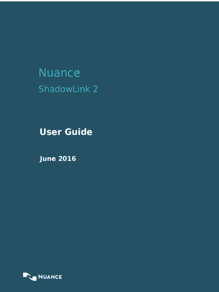 eScription One ShadowLink 2 Software Download Doc Template | pdfFiller