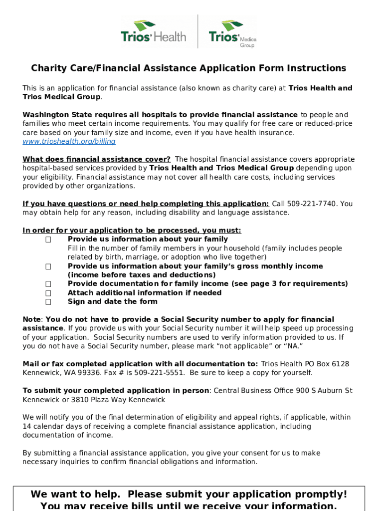 This is an application for financial assistance (also known as ... Doc Template | pdfFiller
