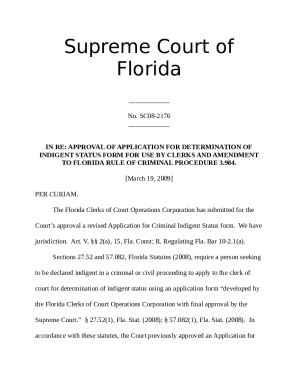 s for determining indigent status - The Florida Bar Doc Template ...