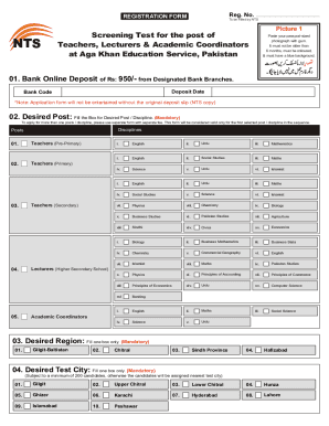 Fillable Online Nts Challan Form - Fill Online, Printable, Fillable ...