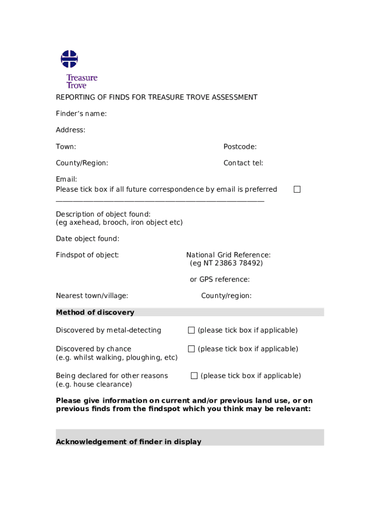 Standard Organised Fieldwork Reporting Doc Template | pdfFiller