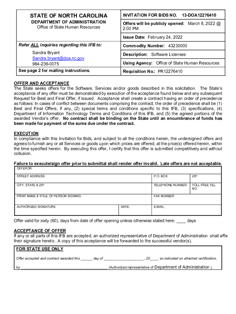 Fillable Online 201800267 Soil Sample Bags - Connect NCDOT Fax Email Print - pdfFiller