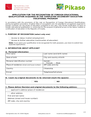 Recognition of Foreign Qualifications - Department of Education Doc ...