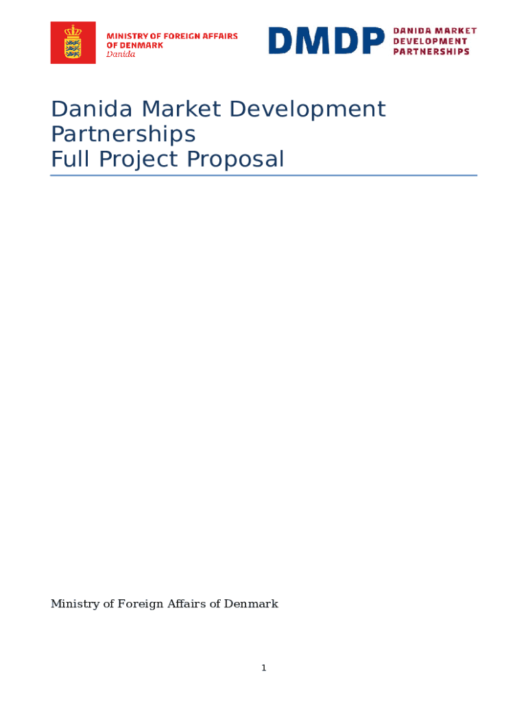 Danida Green Business Partnerships is open for applications Doc ...