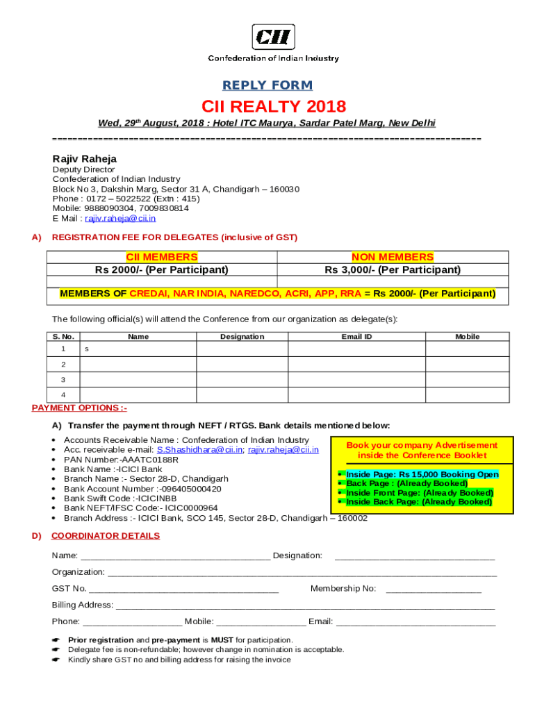 REPLY - MyCII Doc Template | pdfFiller