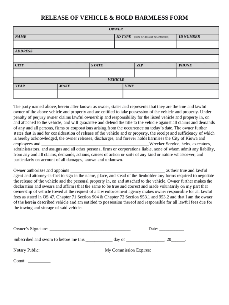 Police Station release process for vehicles seized for no ... Doc ...