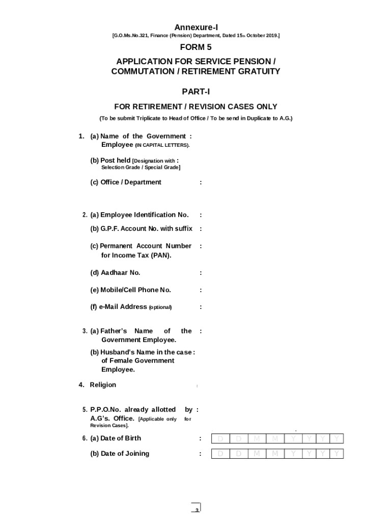 Application/Claim s - Pensioners' Portal Doc Template | pdfFiller