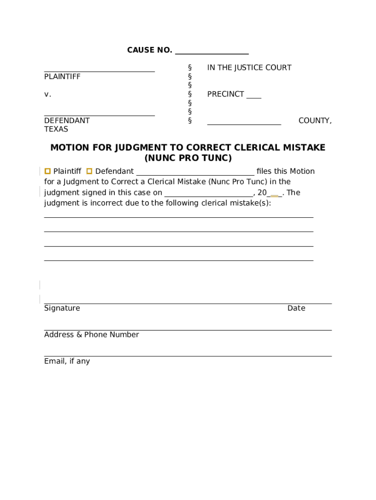 Rule 60. Relief from a Judgment or Order - Law.Cornell.Edu Doc Template | pdfFiller