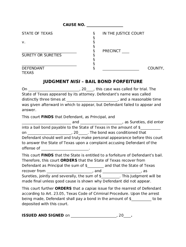 Webb County Bail Bond Board 001, Approved 12/02 ... Doc Template | pdfFiller