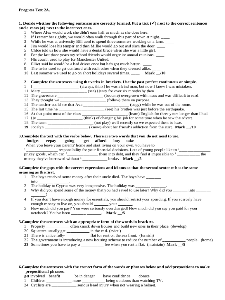 FINDING AND FIXING SUBJECT/VERB AGREEMENT ERRORS Doc Template | pdfFiller