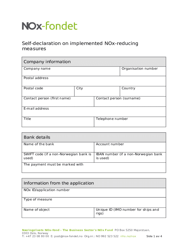 self-declaration--.docx - NOx-fondet Doc Template | pdfFiller